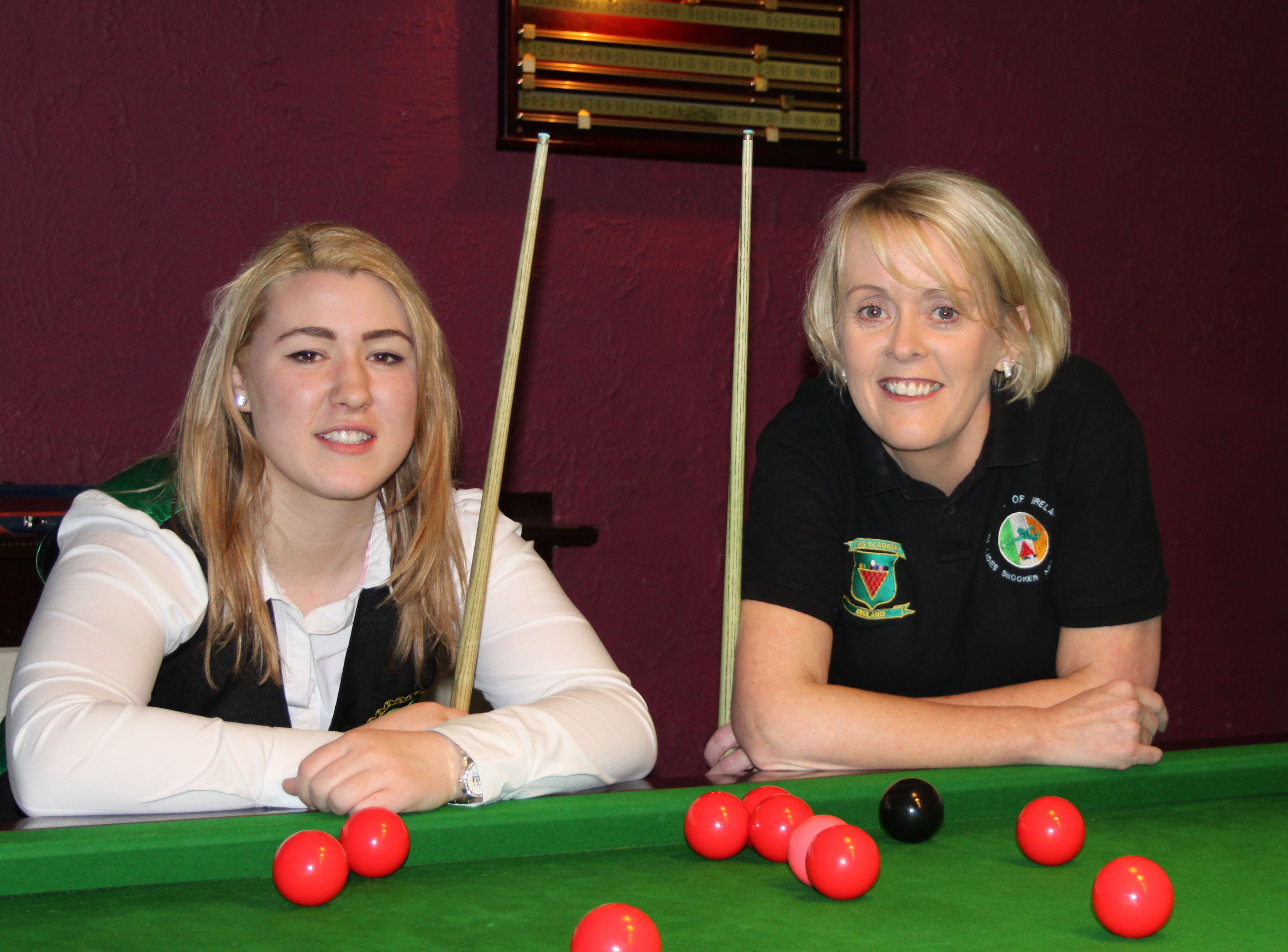 Danielle & Sandra | Republic of Ireland Ladies Snooker Association