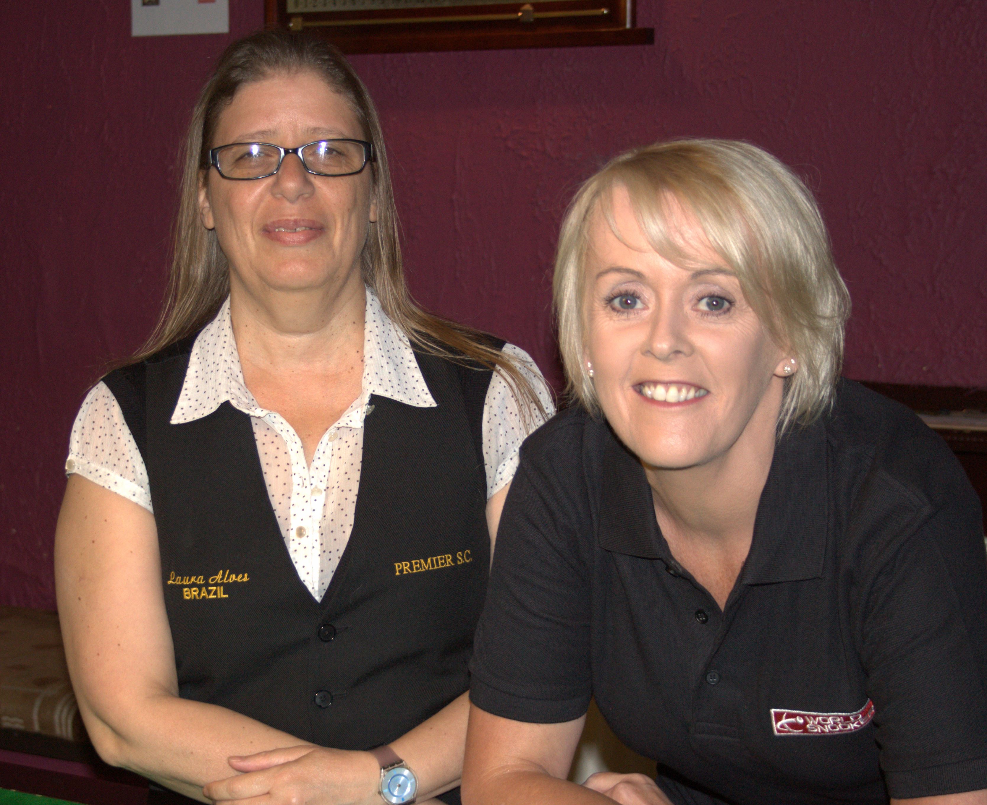 Laura & Sandra | Republic of Ireland Ladies Snooker Association