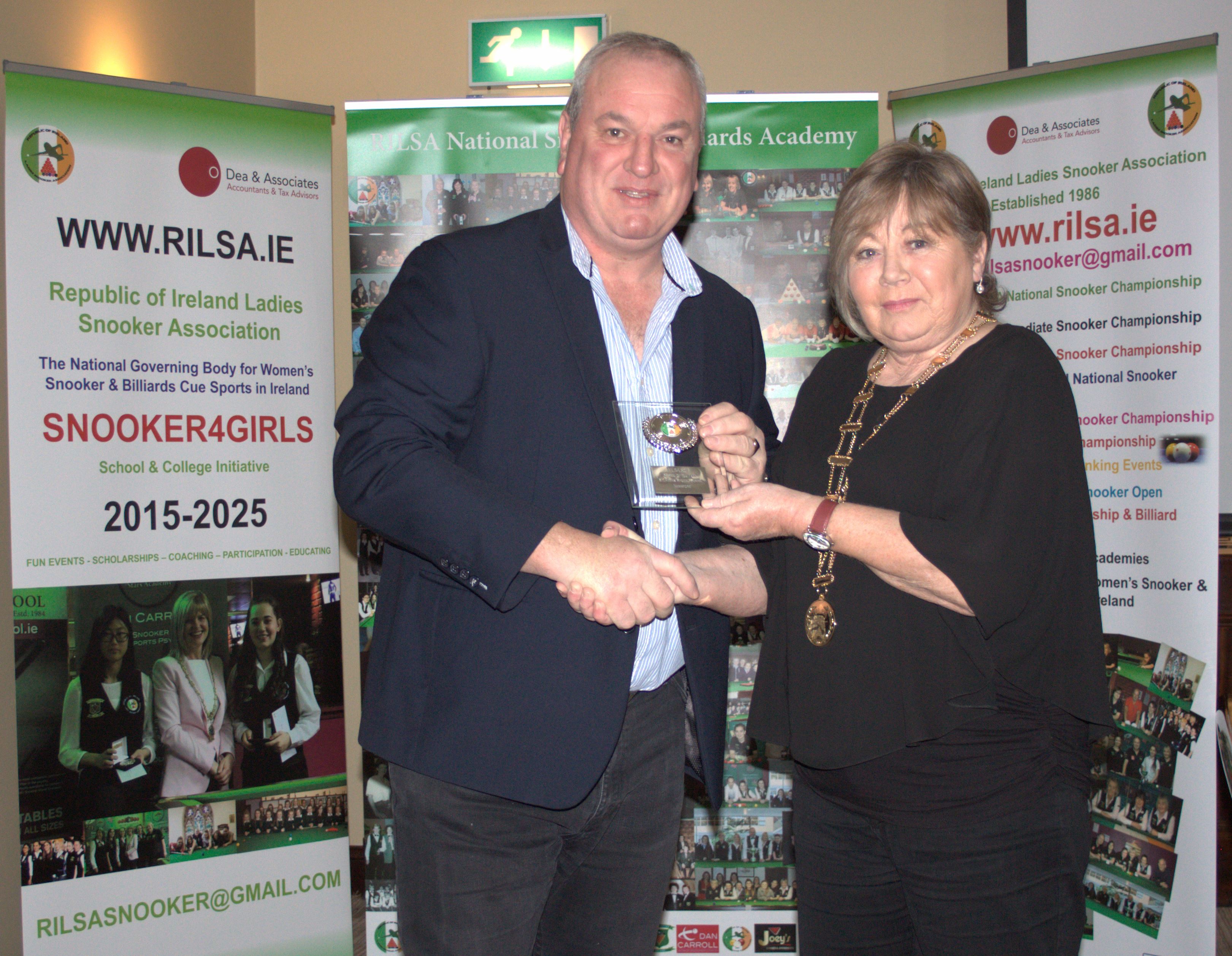 Mark & Mags | Republic of Ireland Ladies Snooker Association