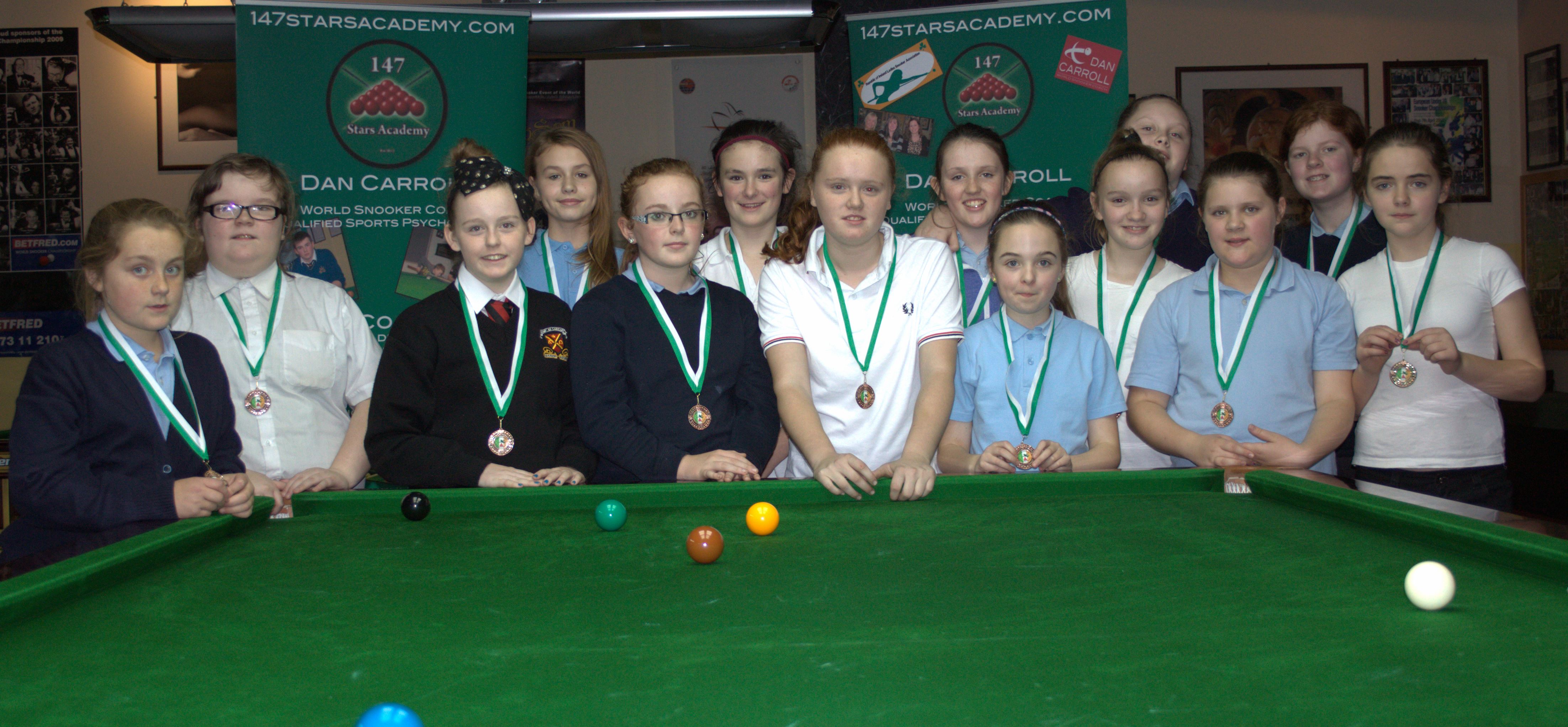 Medal Group | Republic of Ireland Ladies Snooker Association