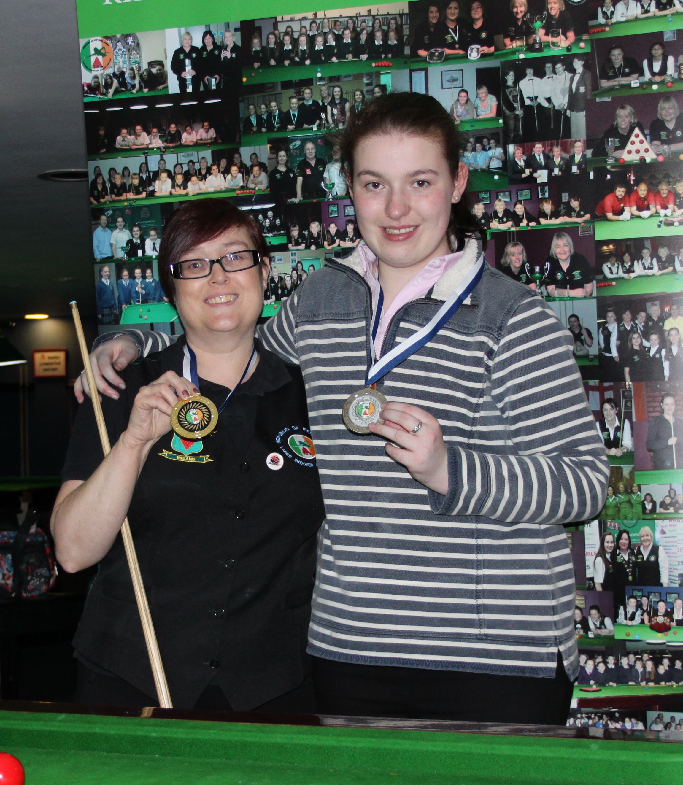 Tina & Rachel | Republic of Ireland Ladies Snooker Association