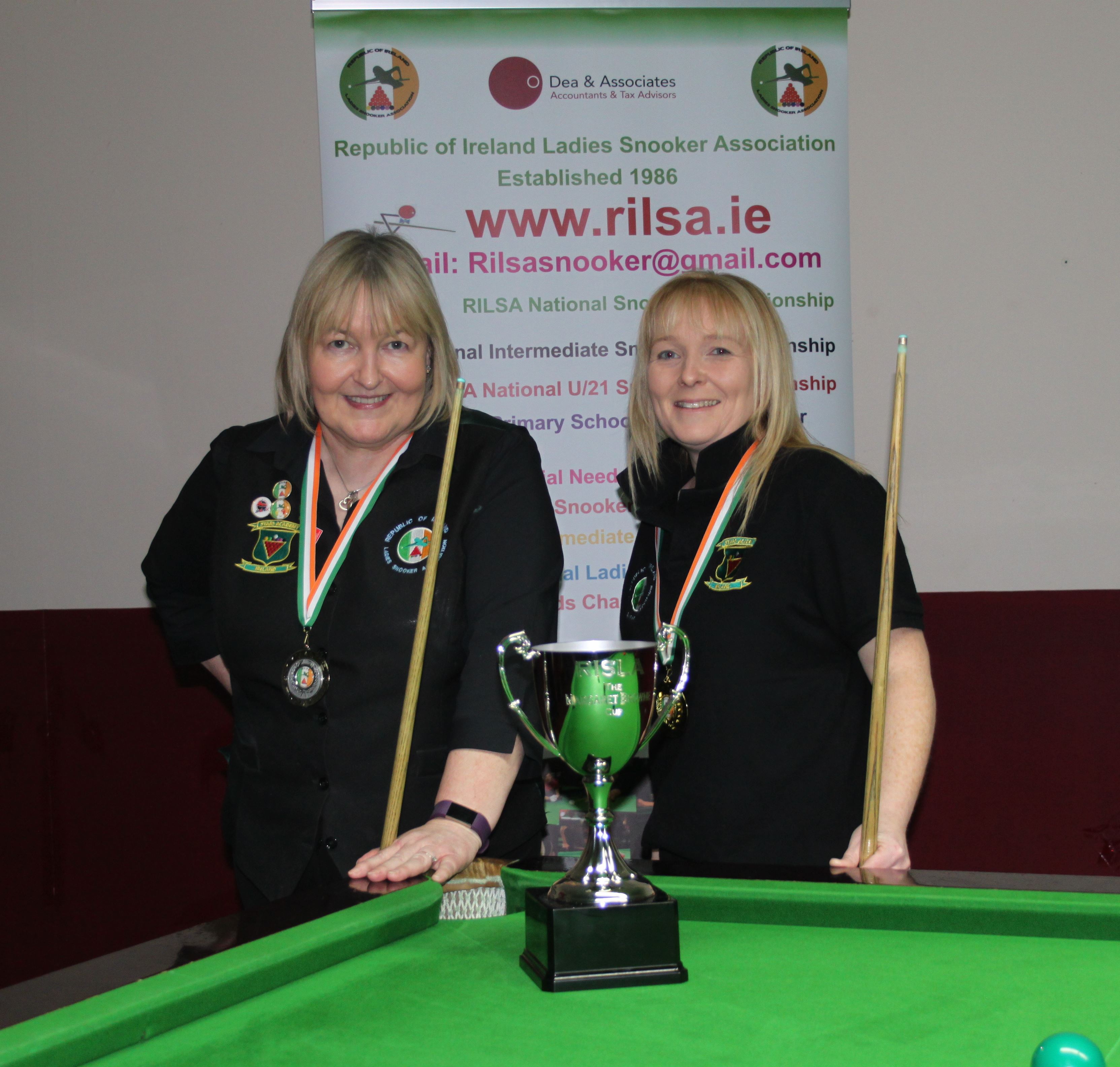 Annette & Louise 2 | Republic of Ireland Ladies Snooker Association