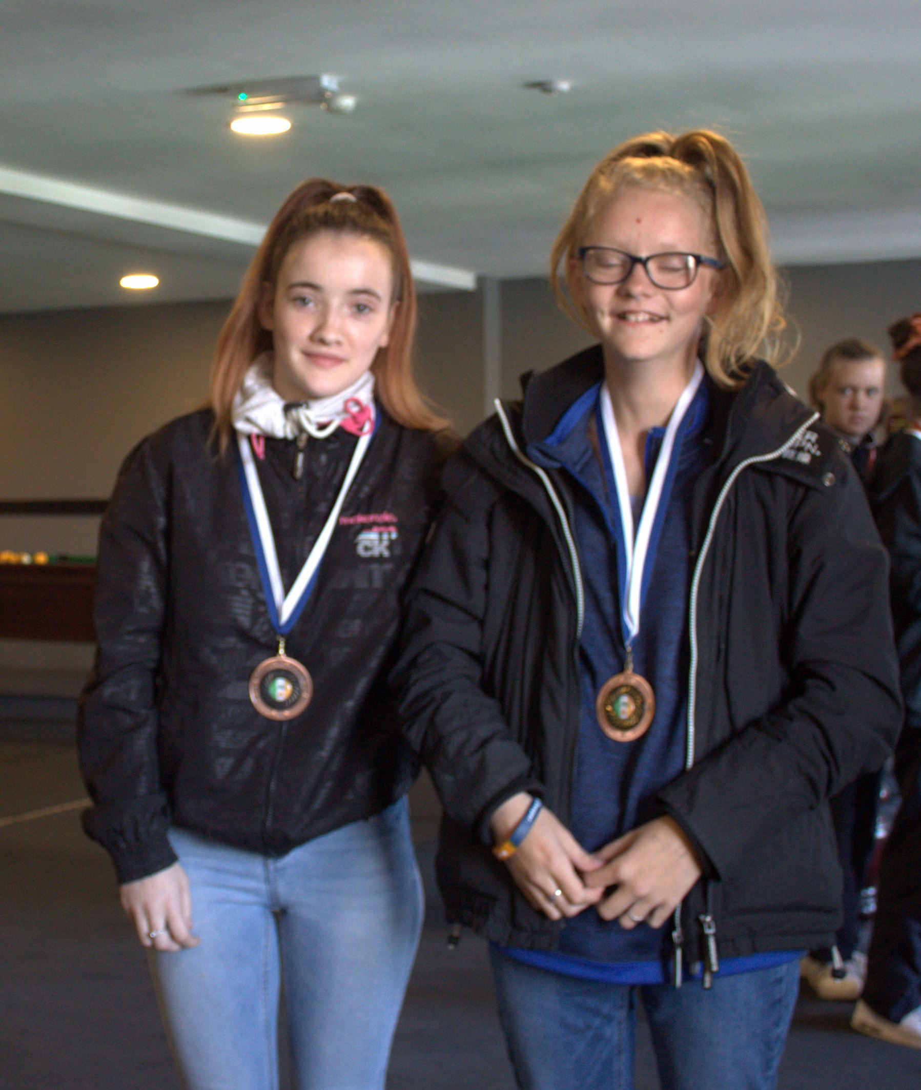 Caroline & Chantelle | Republic of Ireland Ladies Snooker Association