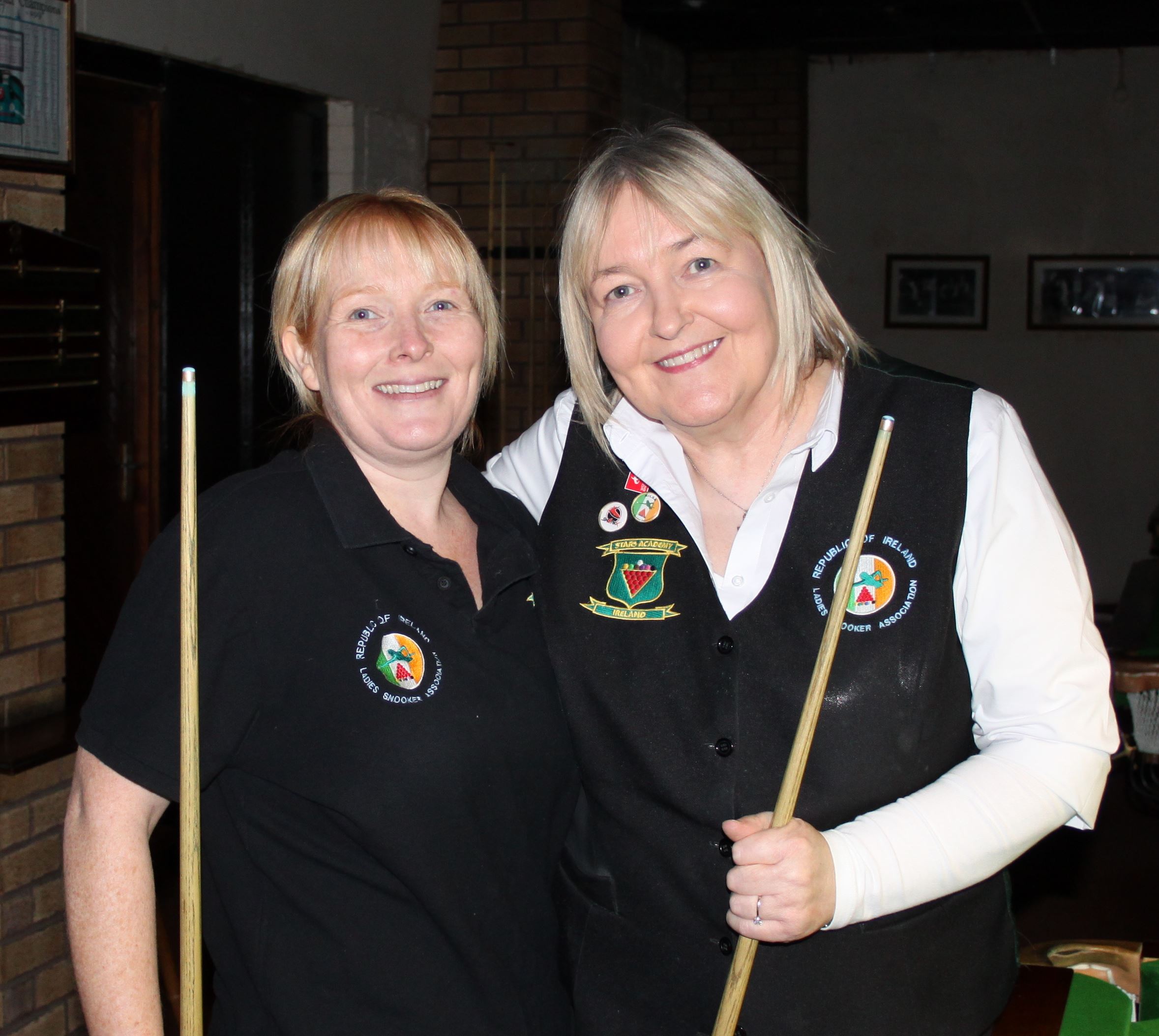 Louise & ANNETTE | Republic of Ireland Ladies Snooker Association