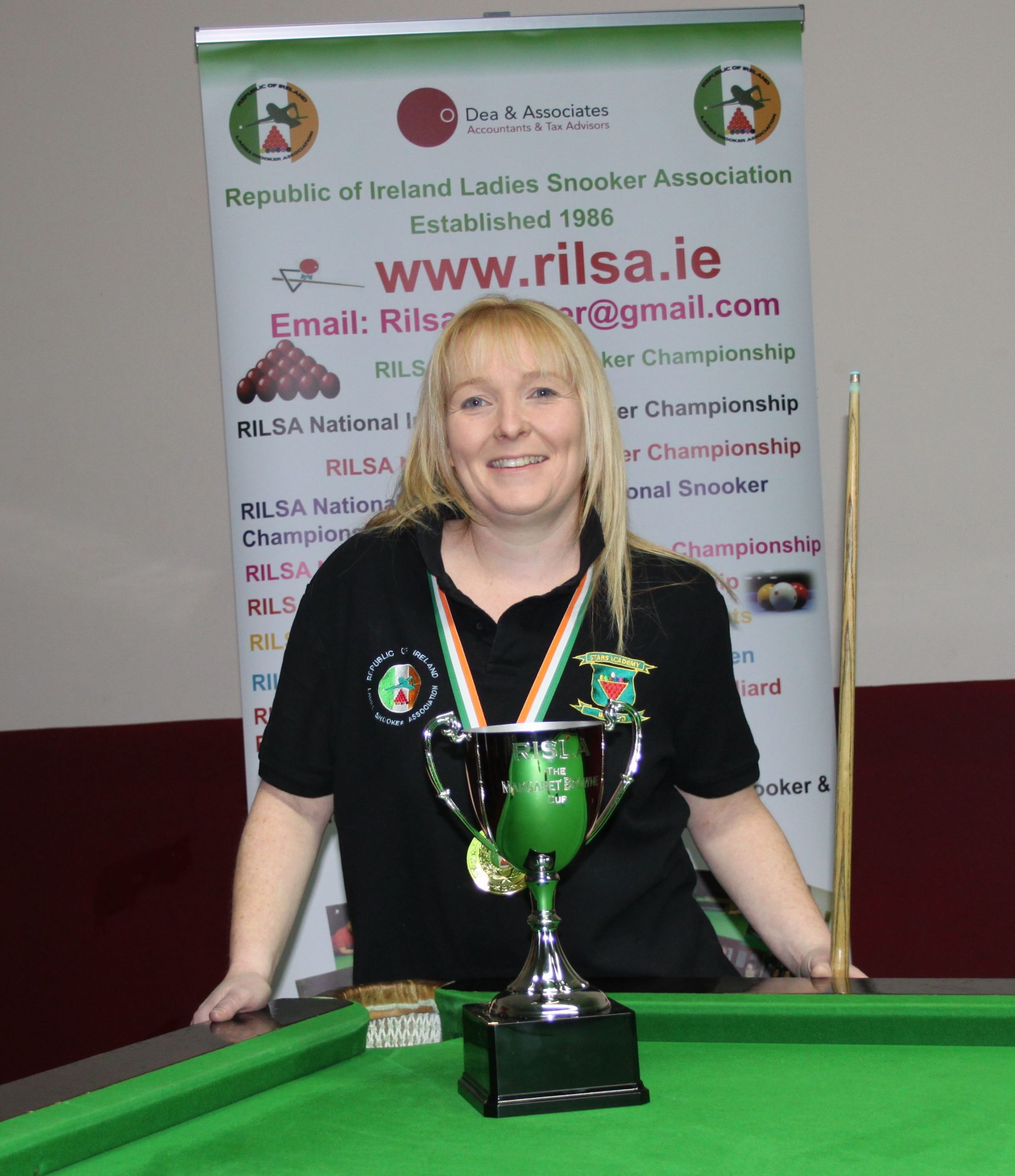 Louise | Republic of Ireland Ladies Snooker Association